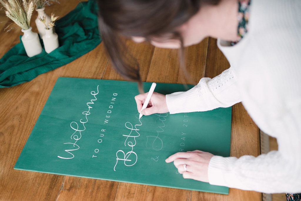 Clare Warren Calligraphy - The Event Company EA Ltd